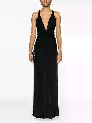 TOM FORD Twist-detailing Maxi Dress