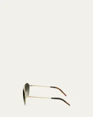 Oliver Spencer Aero Ii Aviator Sunglasses - Gold