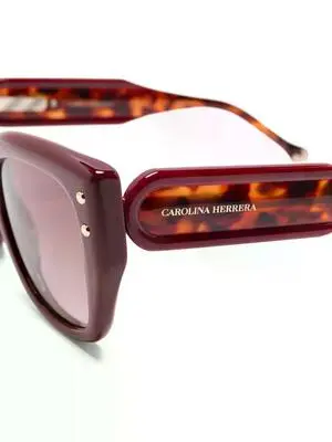 Carolina Herrera Butterfly-frame Sunglasses