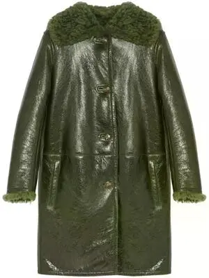 Yves Salomon Leather Coats For Women