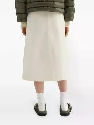 JIL SANDER A-line Midi Skirt With Buckle