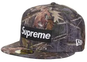 Supreme Championship Box Logo New Era 59fifty Cap - Truetimber Kanati Camo