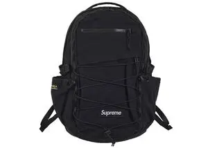 Supreme Logo Backpack - Black