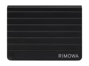 RIMOWA Original Small Goods Aluminium Card Holder - Black