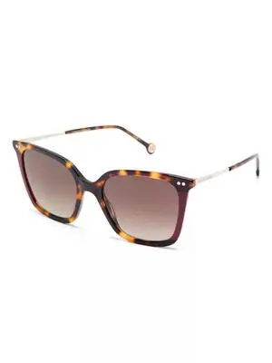 Carolina Herrera Square-frame Sunglasses