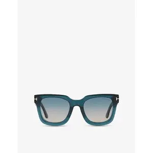 TOM FORD Square-frame Sunglasses - Blue