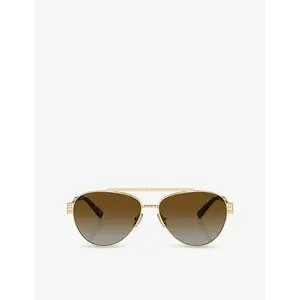 Tiffany & Co. Tf3101b Pilot Sunglasses - Gold