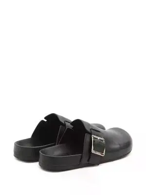 Loewe Ease Buckle Clogs - Black