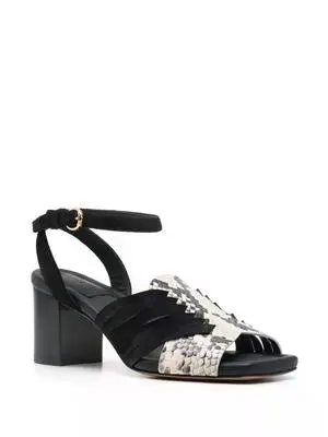 Ulla Johnson 75mm Snake-print Sandals