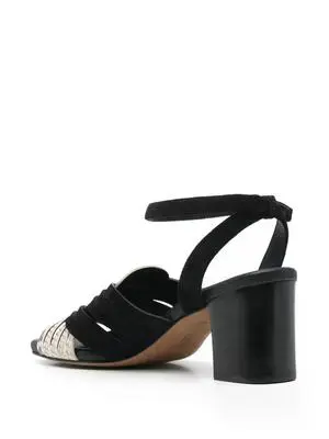 Ulla Johnson 75mm Snake-print Sandals