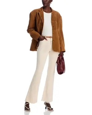 Aqua High-rise Flared Jeans