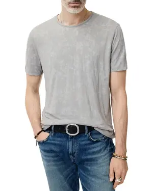 John Varvatos Reyes Reversible Burnout Tee - White