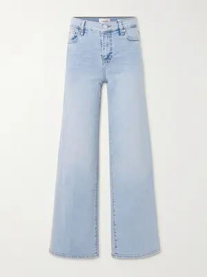 FRAME Le Slim Palazzo Straight-leg Jeans - Blue