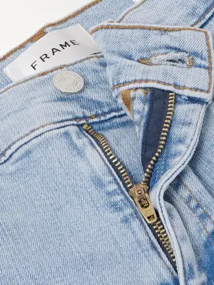 FRAME Le Slim Palazzo Straight-leg Jeans - Blue