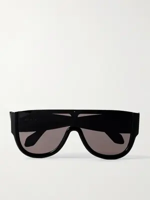 Alaïa Mask D-frame Sunglasses - Black
