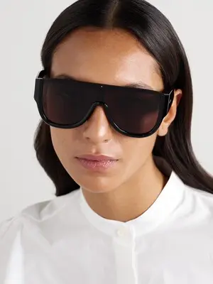 Alaïa Mask D-frame Sunglasses