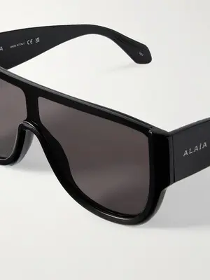 Alaïa Mask D-frame Sunglasses