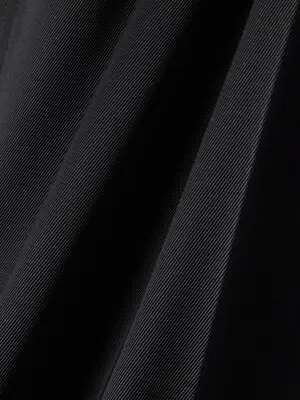 JIL SANDER Pleated Satin-twill Wide-leg Pants