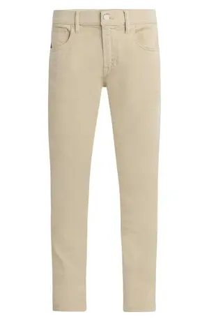 Hudson Jeans Blake Slim Straight 5-pocket Pants - Beige