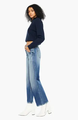 KANCAN Angela Premier High-rise Slim Wide-leg Jeans
