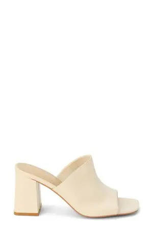 Matisse Kensington Square Toe Slide Sandal - Bone