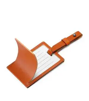 CARL FRIEDRIK Leather Luggage Tag