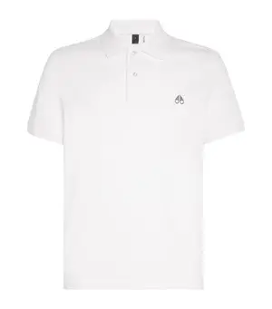 Moose Knuckles Cotton Logo Polo Shirt