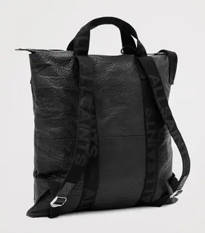 ALLSAINTS Leather Kei Backpack - Black