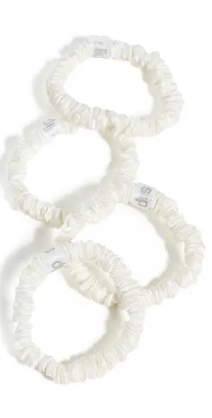 Slip Skinny Silk Scrunchie Set Of 4