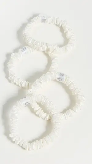 Slip Skinny Silk Scrunchie Set Of 4