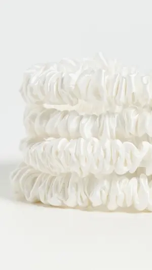 Slip Skinny Silk Scrunchie Set Of 4