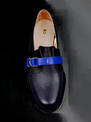 ETS CALLATAY Contrast Monk Strap Shoe