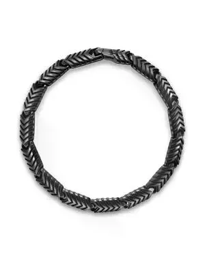 David Yurman Chevron Link Bracelet - Mbb Black