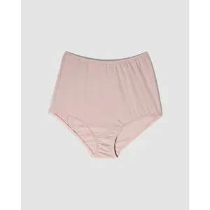 ODDOBODY Organic Cotton High Waisted Brief Mauve