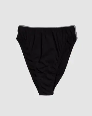 ODDOBODY Organic Cotton High Waisted French Cut - Midnight