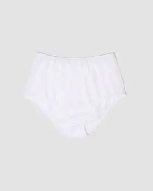 ODDOBODY Organic Cotton Mid-rise Brief - Chalk