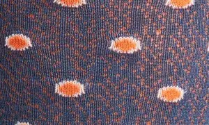 EDWARD ARMAH Shadowed Dots Tall Dress Socks