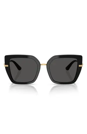 Dolce & Gabbana Butterfly Sunglasses - Black