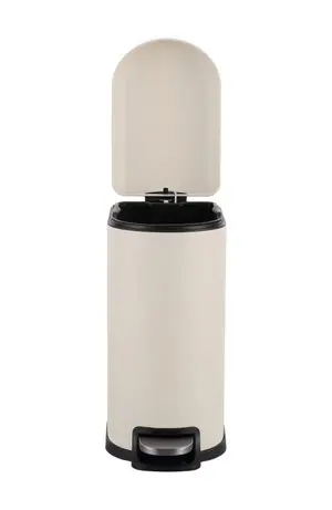 HAPPIMESS Roland Mini 2.6-gallon Step-open Trash Can - Limestone Beige