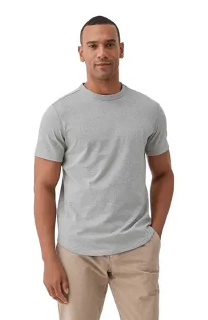 SURFSIDE SUPPLY CO. Salty Scoop Jersey Tee - Heather Grey