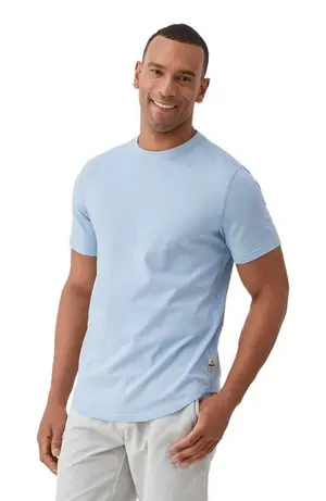 SURFSIDE SUPPLY CO. Salty Scoop Jersey Tee - Subdued Blue