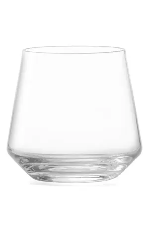 SCHOTT ZWIESEL Pure Set Of 6 Rocks Cocktail/wine Glasses - Clear