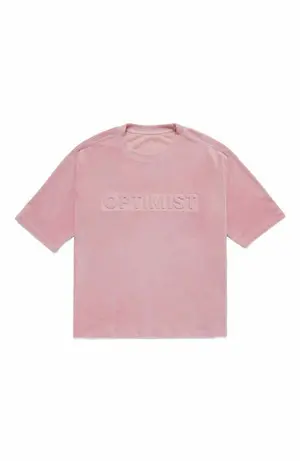 SAMII RYAN Optimist Velour Oversized Tee