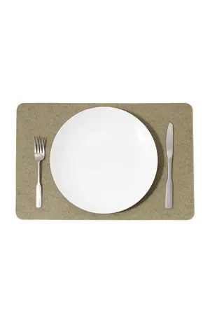 GRAF LANTZ Merino Wool Rectangle Placemat - Sage