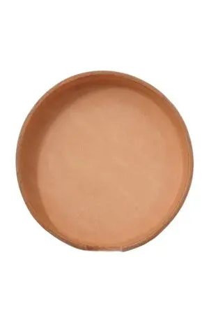 GRAF LANTZ Kobon Leather Round Tray - Natural