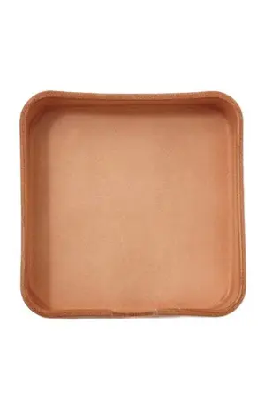 GRAF LANTZ Kobon Leather Square Tray - Natural