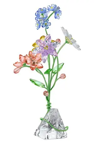 SWAROVSKI Florere Bouquet Crystal Figurine - Multicolored