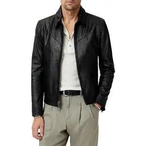 John Varvatos Leather Jackets For Men