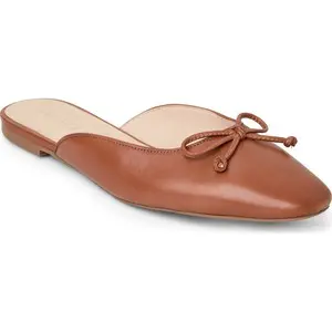 Jack Rogers Ginny Flat Mules - Cognac