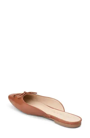 Jack Rogers Ginny Flat Mules - Cognac